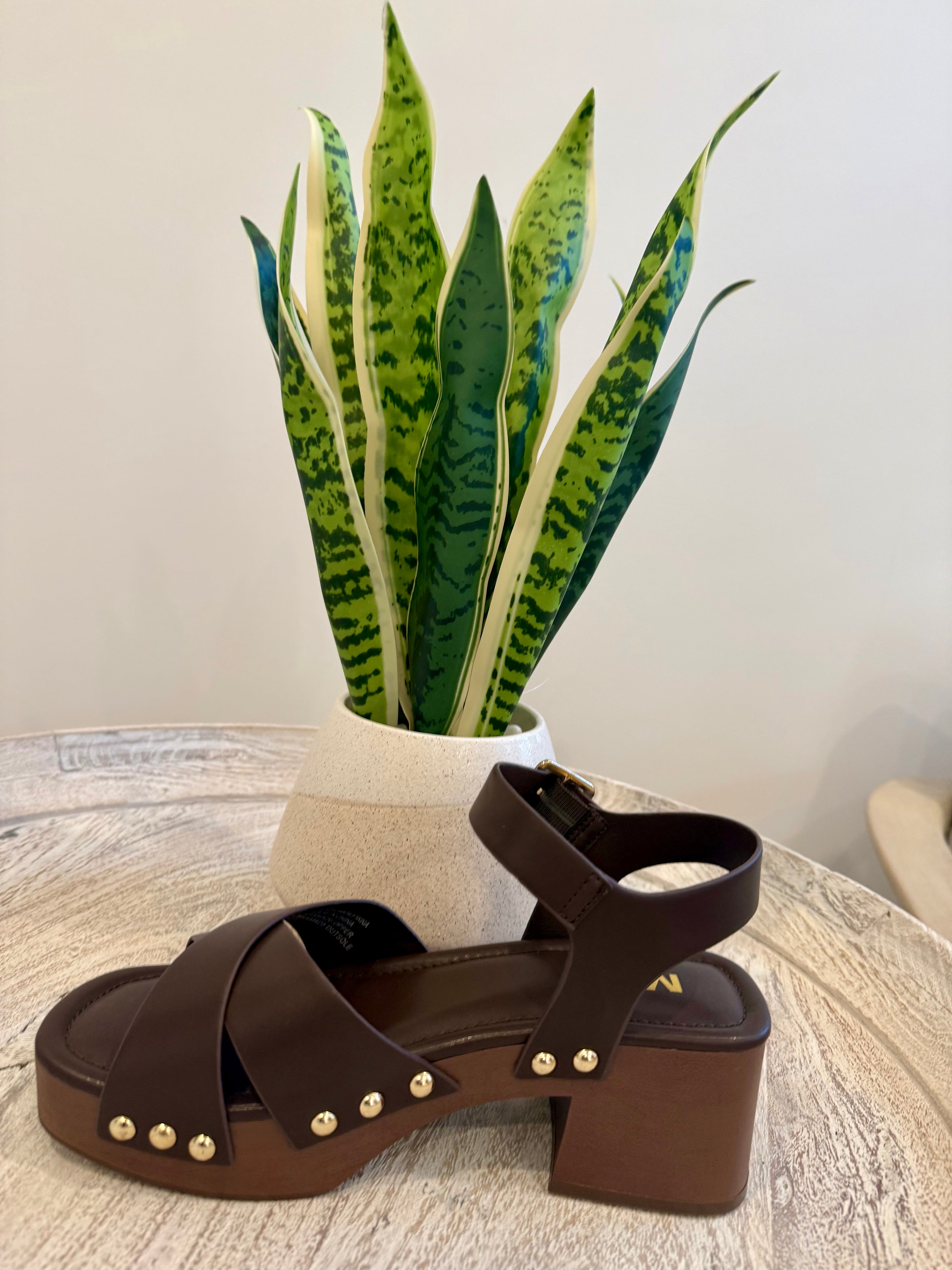 Finna – Chocolate | by MIA Shoes / Array (Ships 2-3 weeks) – BFF Here