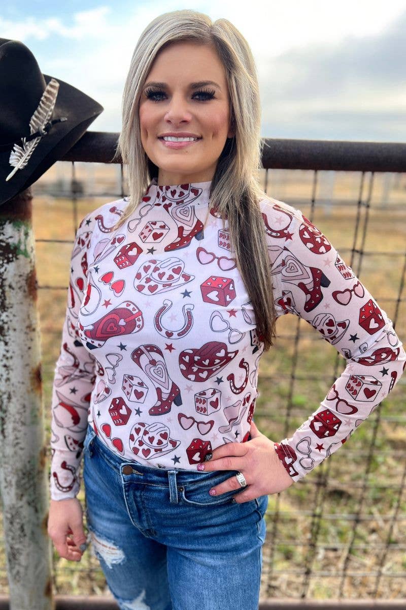 Hey Pretty Girl Mesh Top by Sterling Kreek – BFF Here
