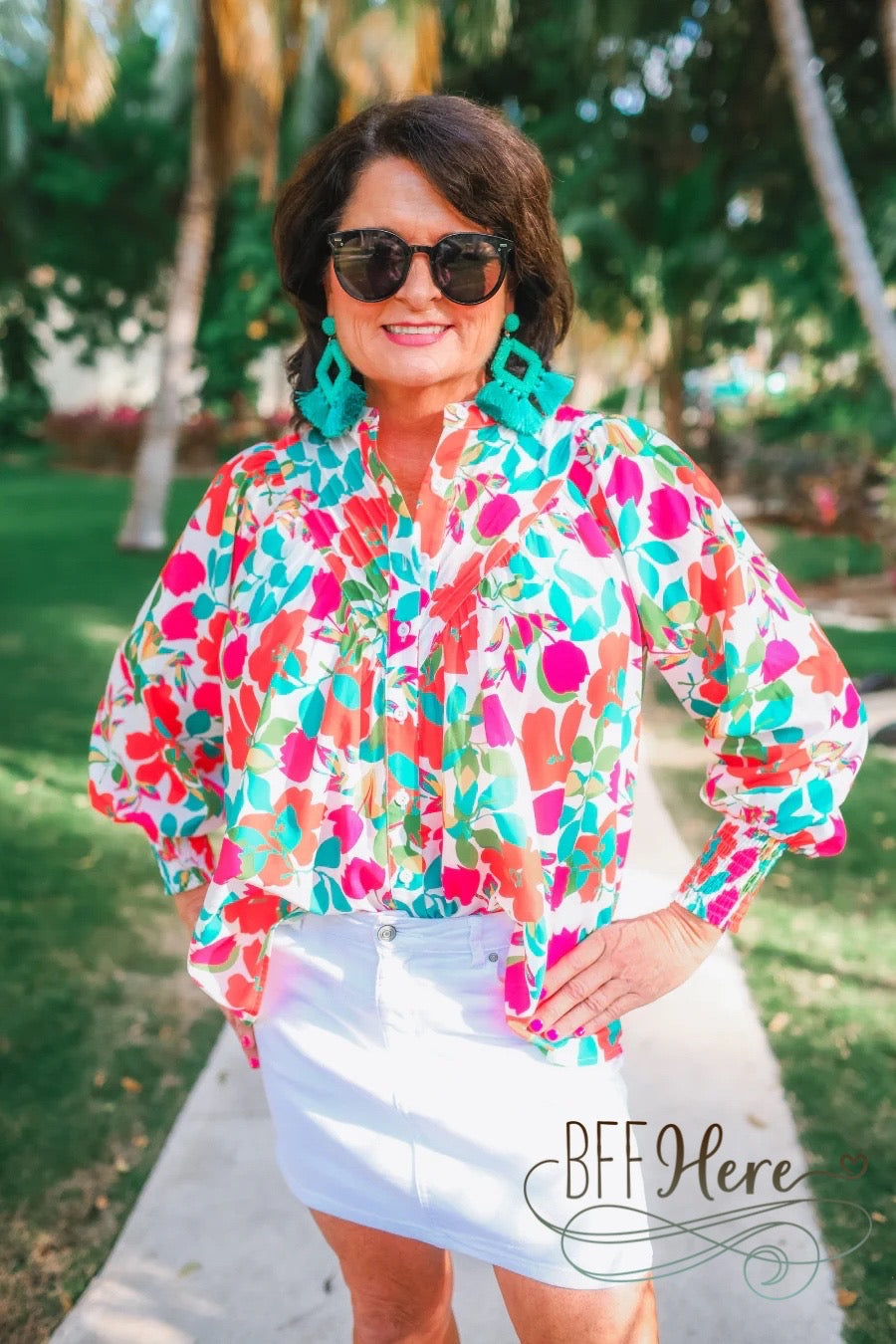 Katie Button Up Blouse by Jess Lea – BFF Here