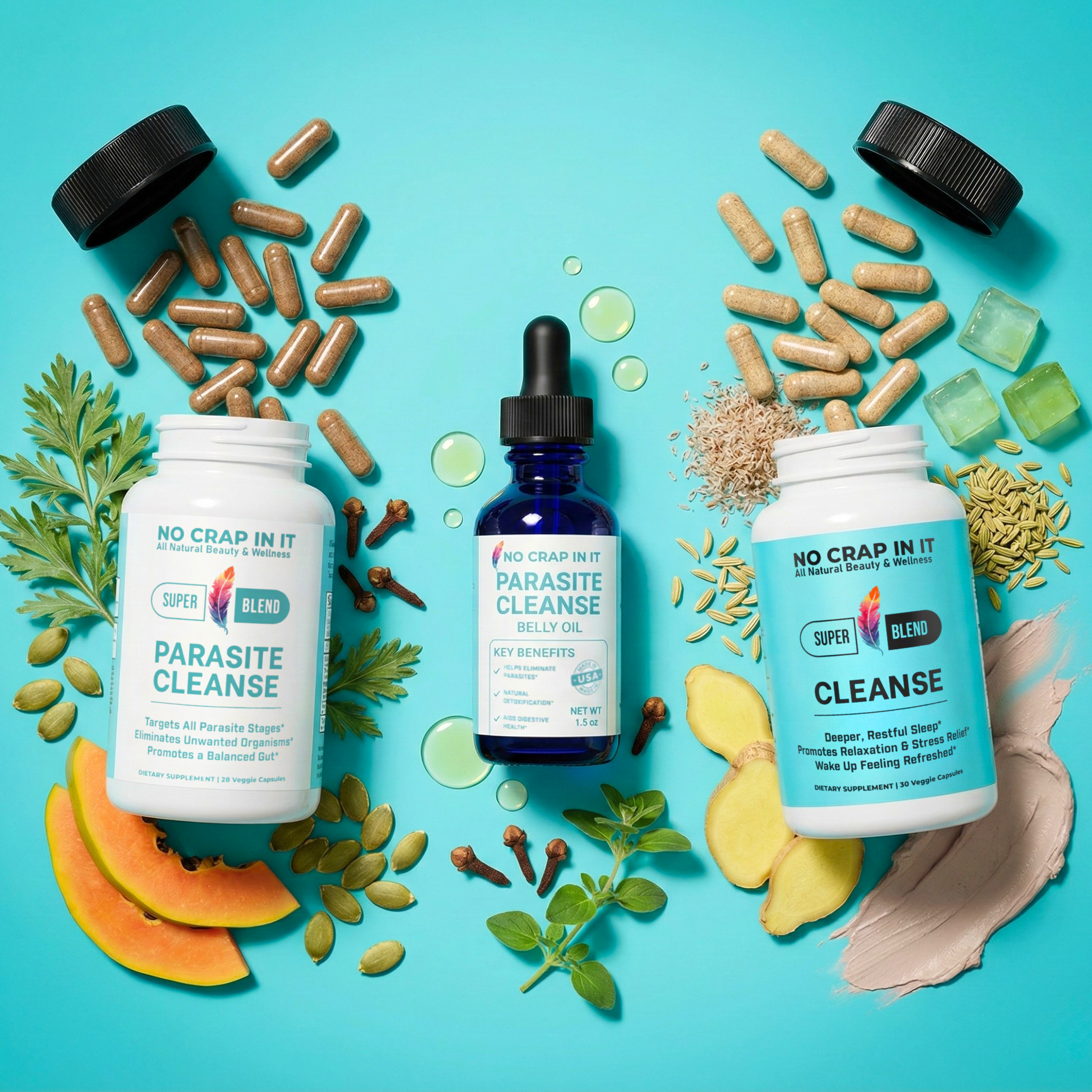 Parasite Cleanse by No Crap In It (Ships 2-3 weeks) – BFF Here