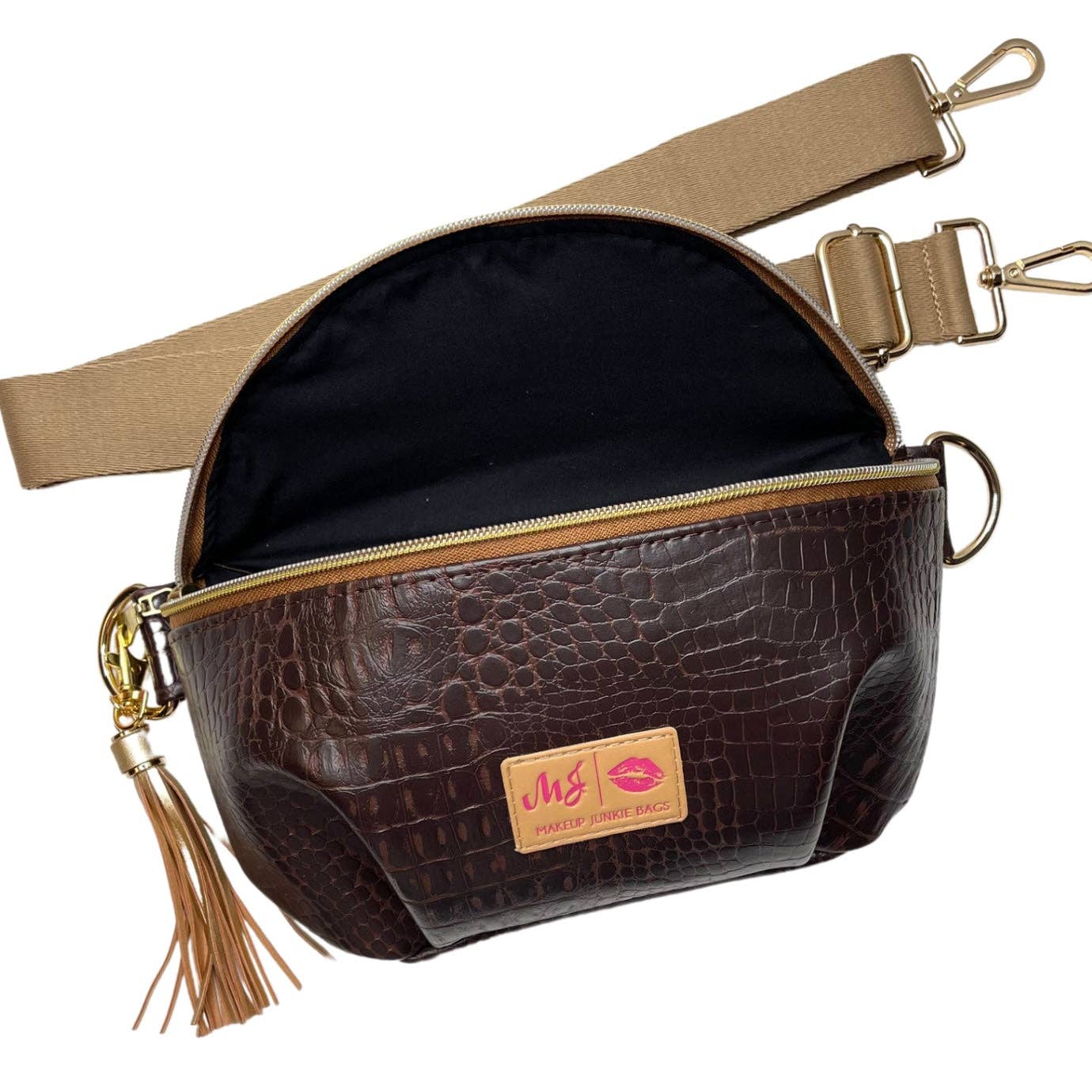 PREORDER: Sidekick Bag Shade of Chocolate by Makeup Junkie Bags (ETA ...