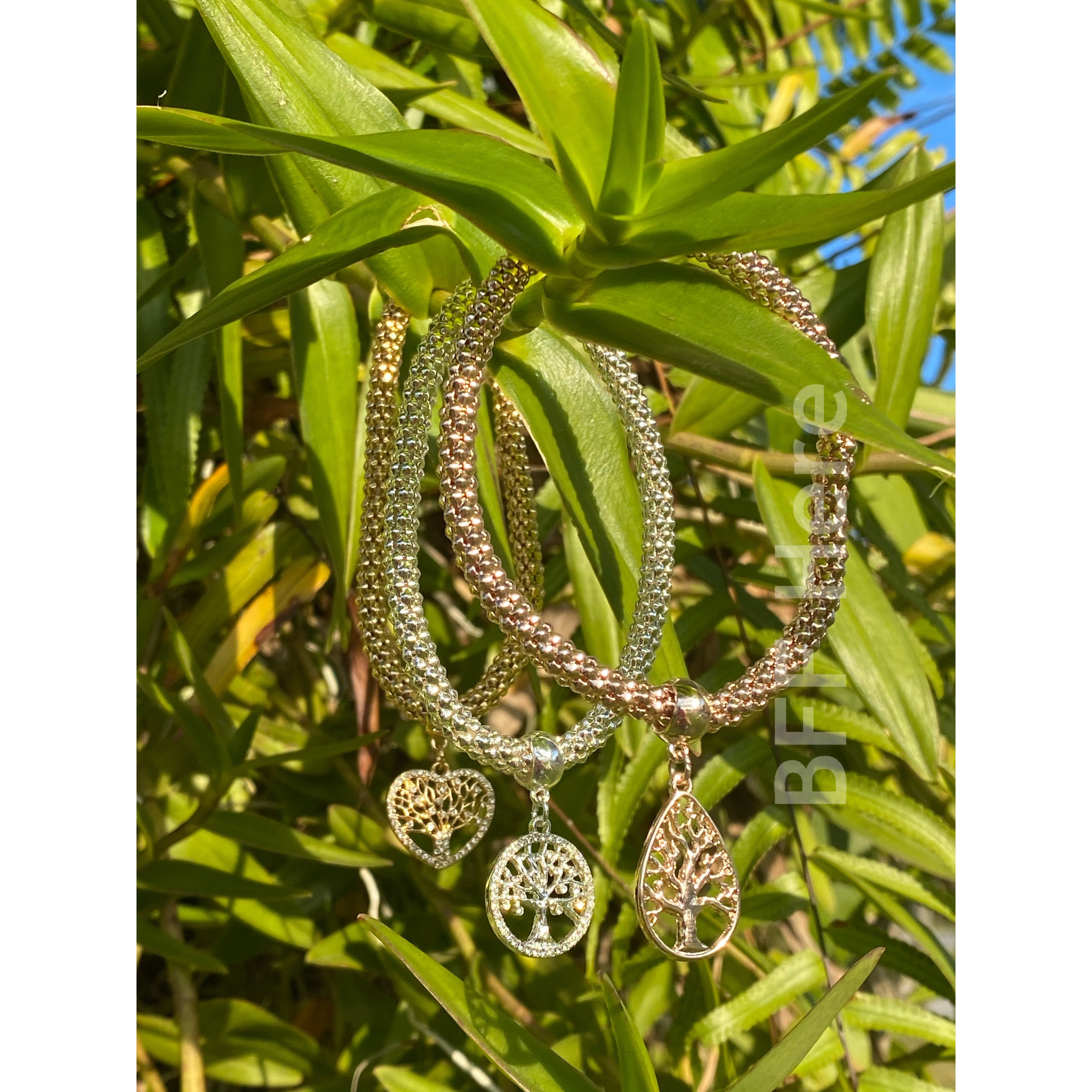 Tailor Chain Set of 3 Charm Bracelets -- Choice of Style – BFF Here