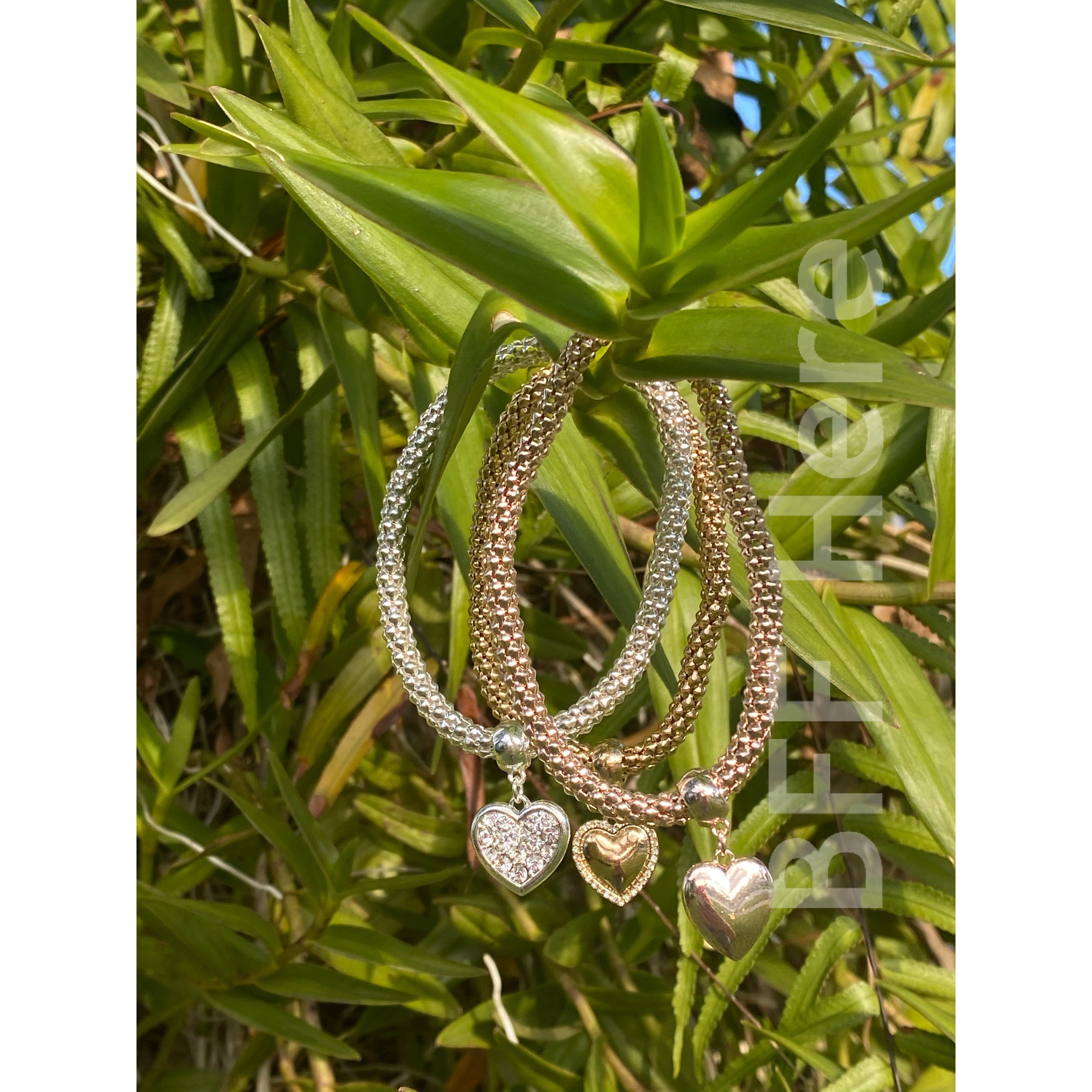 Tailor Chain Set of 3 Charm Bracelets -- Choice of Style – BFF Here